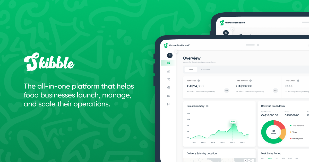 Skibble - Launch, Manage & Scale Your Food Business